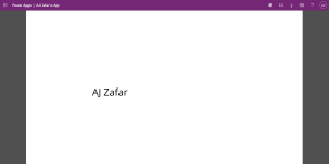 How to pass parameters to a Canvas App - AJ Zafar